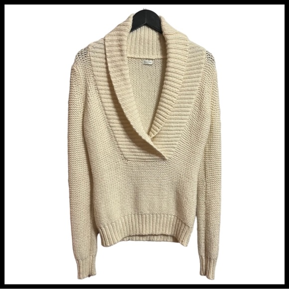 Babaton | Sweaters | Aritzia Talula Babaton Shawl Neck Chunky Sweater ...